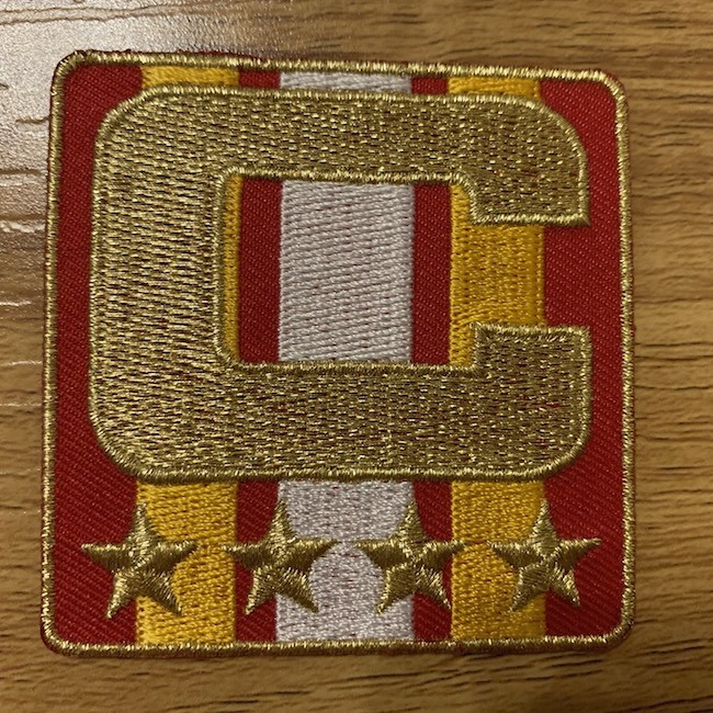 Captain C Patch ALTERNATE HELMET Patch for Football Jersey RARE - Pick ...