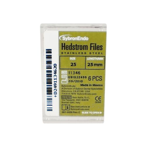 SybronEndo KERR Hedstrom Files Stainless Steel 6/Box | eBay
