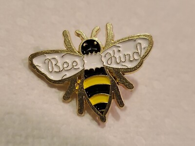 Bee Kind Enamel Pin Lapel Badge Brooch Jewelry Animal Kindness Gift (Y8 ...