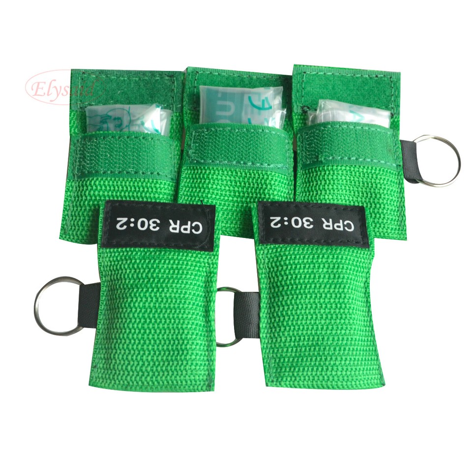 CPR Face Mask Keychain Face Shield CPR AED First Aid Training CPR 30:2 ...