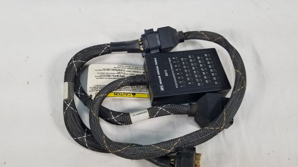 Miller Tools 8815-1 8360 9719 PCM Diagnostic Pinout Box and Cable ...