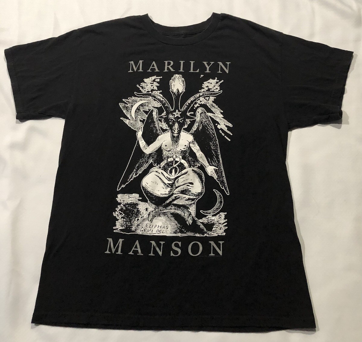 Marilyn Manson T Shirt Large Winterland Bigger Than Satan Marilyn Manson T Shirt Large Winterland Bigger Than Satan