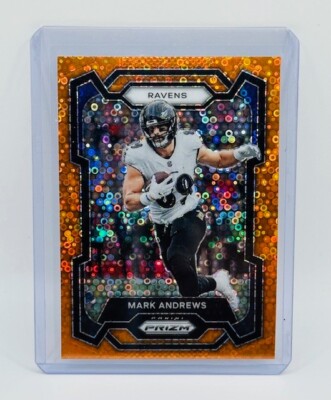 2023 Panini Prizm MARK ANDREWS Orange Disco Baltimore Ravens #19 | eBay