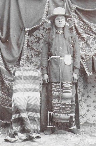 J A Hanson Photograph of Nez Perce Indian Man Grangeville Idaho c1900 ...