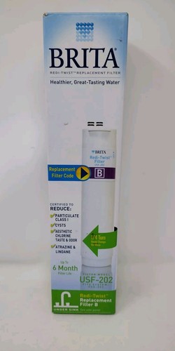 Brita USF-202 Under Sink Redi-Twist Replacement B Filter Last Up to ...