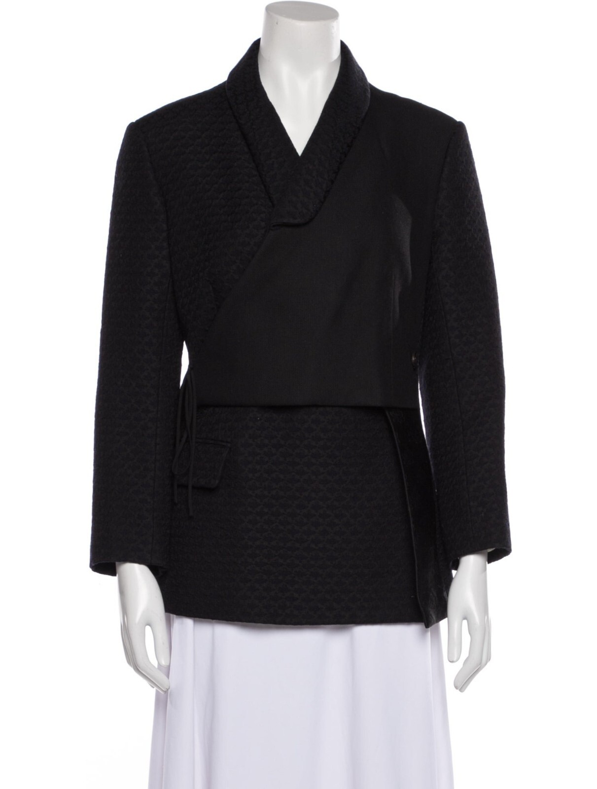 The Row Fall 2013 Navy Blue Black Kimono Jinbei Blazer Hybrid Jacket 10 ...
