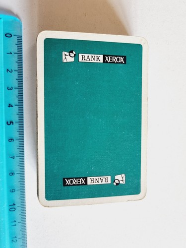 Cartes De Jeu Rank Xerox Poker Bridge Rami Originelle Vintage Cartes à ...