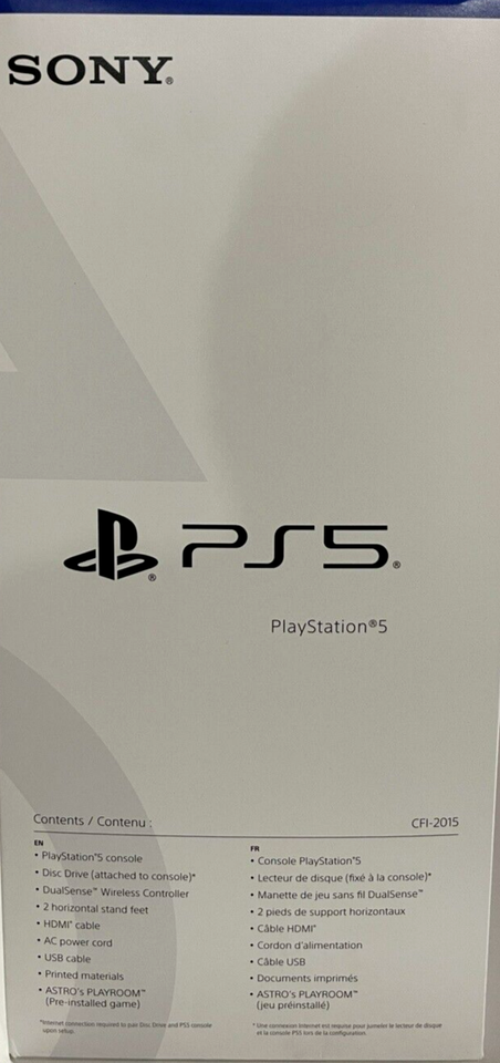 ☑️ NEW & SEALED Playstation (PS5) Slim Console 1TB Disc System (SHIPS ...