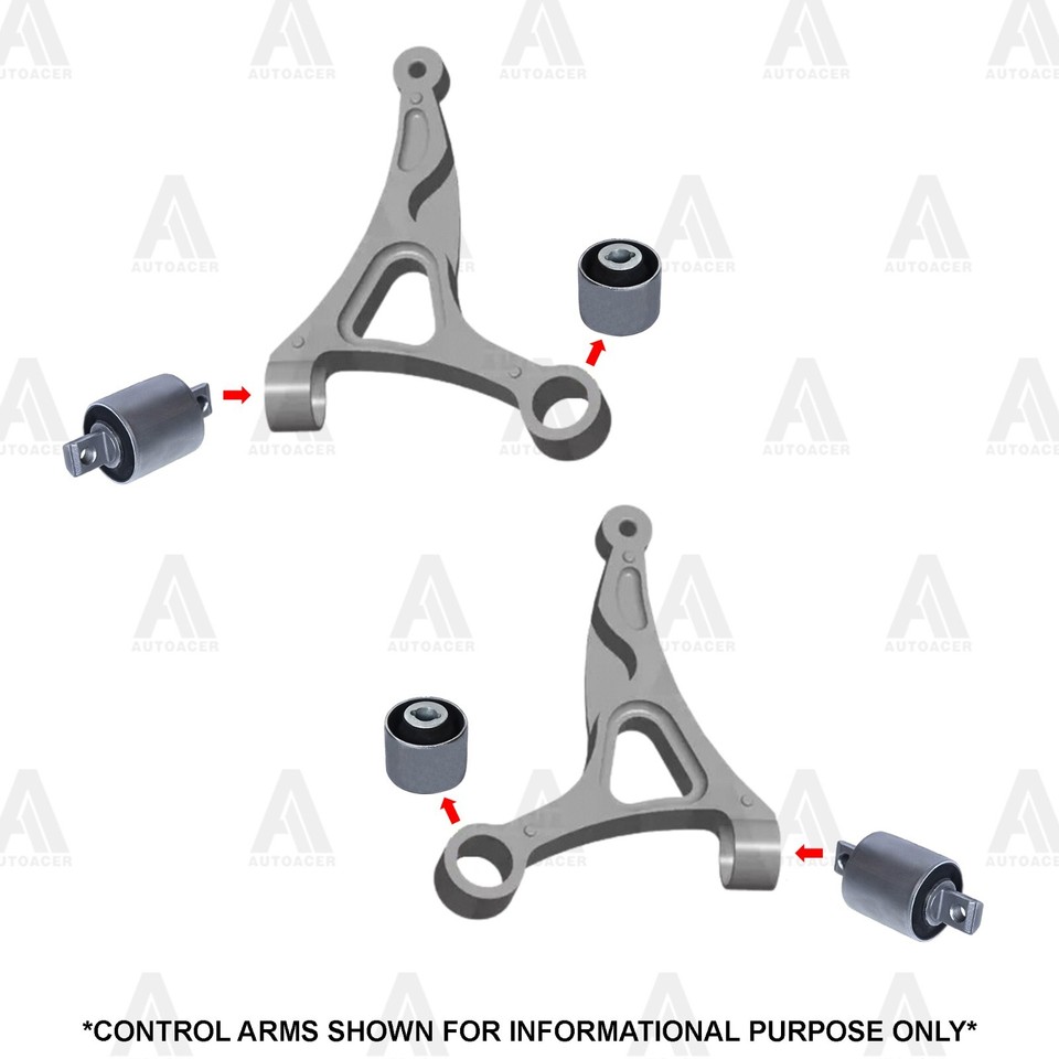Front Lower Wishbone Trailing Arm Mount Bushing Kit 4pc for VOLVO XC90 ...