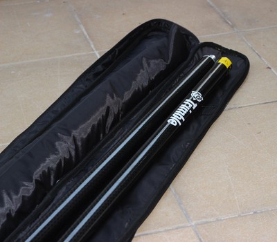 New 2M Carbon Fibre with 2 sections Stitching carbon rod pole fit ...