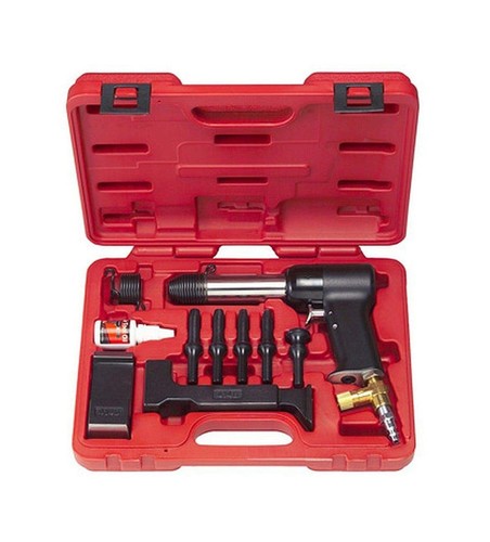 Hanson Rivet 3X AIR Hammer KIT for Solid Rivets. Comes with 2 Bucking ...