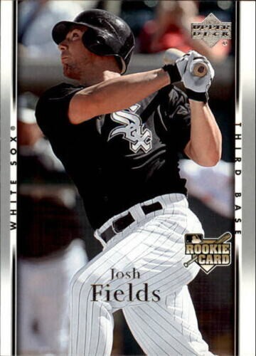 2007 Upper Deck Baseball Card #8 Josh Fields Rookie | eBay
