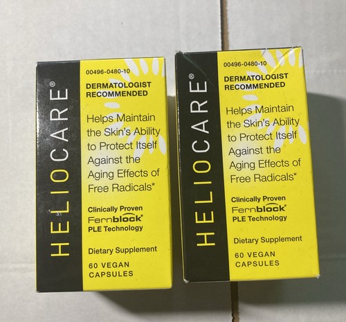 *Lot Of 2* HELIOCARE with Fernblock PLE Technology Formula 60 Capsules ...
