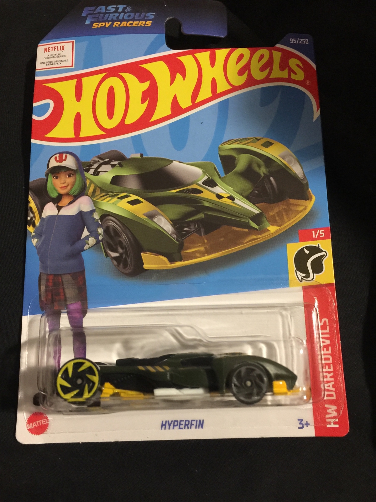 Fast & Furious Spy Racers HOT WHEELS car HW Screen Time Hyperfin Baja ...