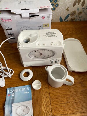 Swan Vintage Teasmade - Rapid Boil with Clock and Alarm [ SPARE PARTS ...
