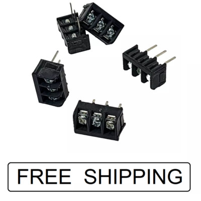 (5x) 3 Position - 15A - 300V - 0.325" Pitch - Wire Wrap Barrier ...