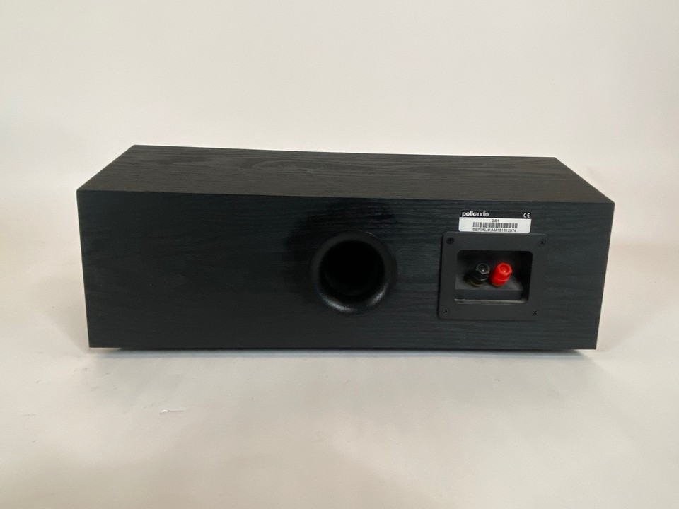 Polk Audio CS1 Center Channel Speaker – Crisp, Clear Dialogue for Home ...