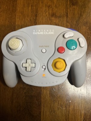Nintendo GameCube Wavebird Controller Only (no receiver) DOL-004 Gray ...