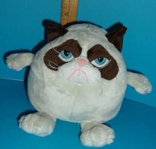 Ganz Grumpy Cat Plush 6” Stuffed Animal Kitten Kitty | eBay