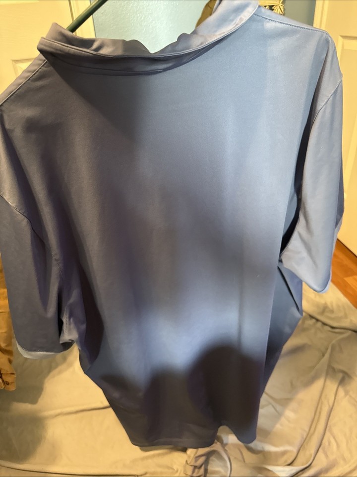 Men’s Nike Golf Dri Fit Blue And Light Blue Golf Polo Size Xl | eBay