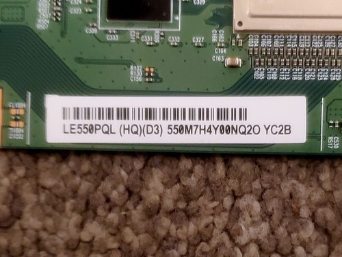 6870C-0908A - 6871L-6872B -LC550PQL - TCON LVDS BOARD LG OLED55C26LD 55 ...