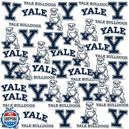 Yale University Spirit Logo Vinyl Large Deluxe Stickers Variety Pack ...
