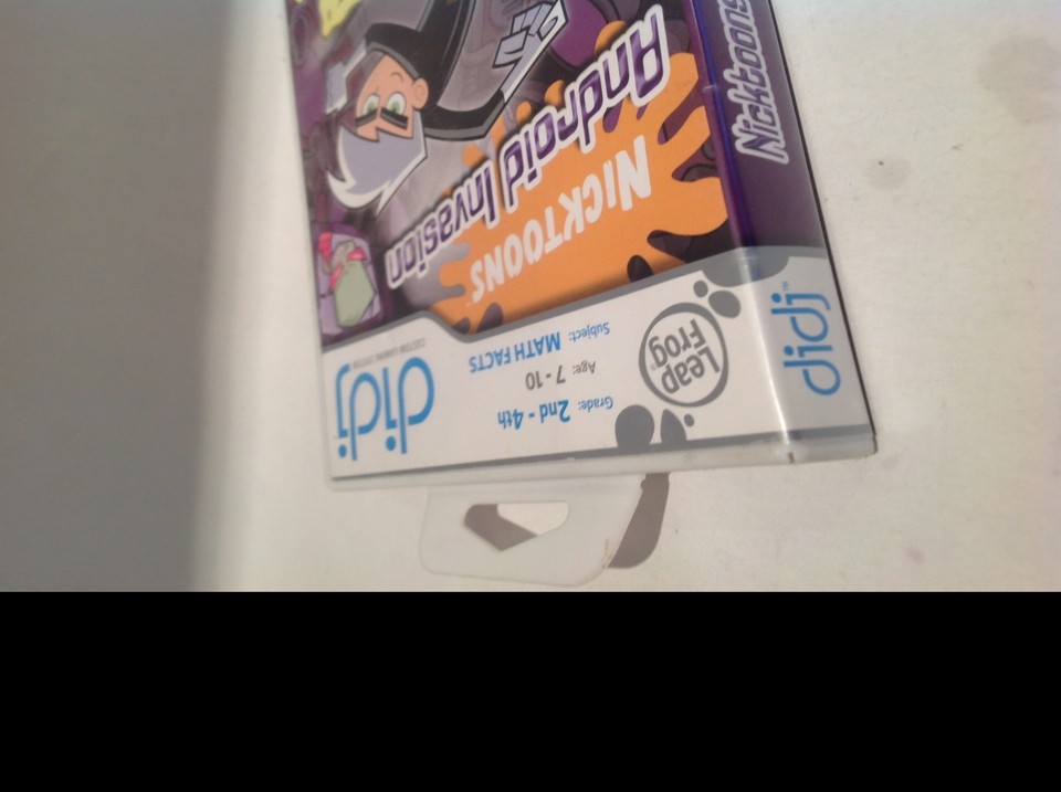 Nicktoons didj Cartridge Nicktoons Android Invasion Math Facts LeapFrog ...