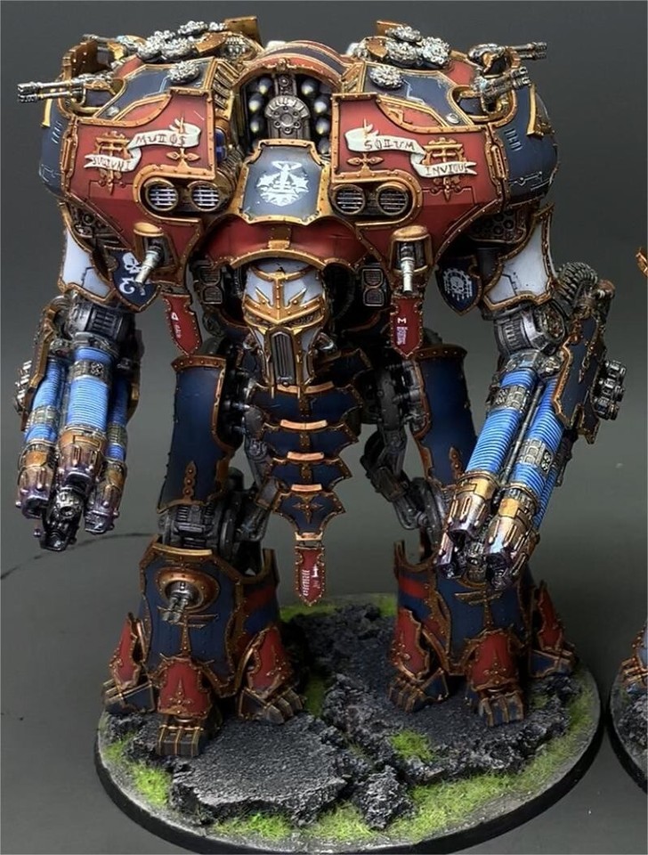 Warmaster Titan With Plasma Destructors Imperial Knights Warhammer 40K ...