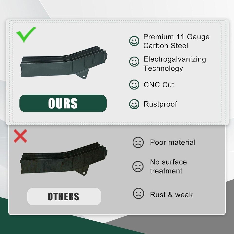 Mid Frame Rust Repair Kit + Frame Rust Repair Plate For Tacoma 96-04 ...