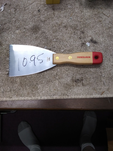 Gundlach Profesional Notched Scraper No.93 3" Wide NOS | eBay