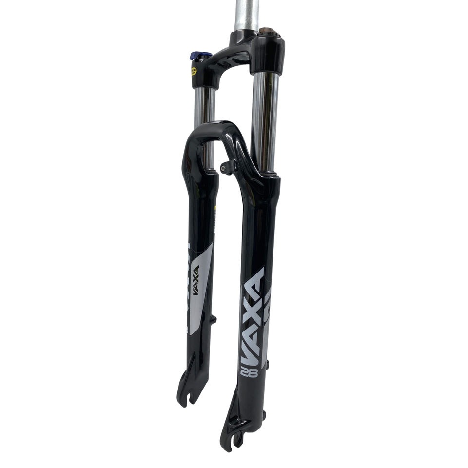 ZOOM 26" Threadless 1-1/8" 9x100 Lockout Shock Disc Bike Fork 100mm ...