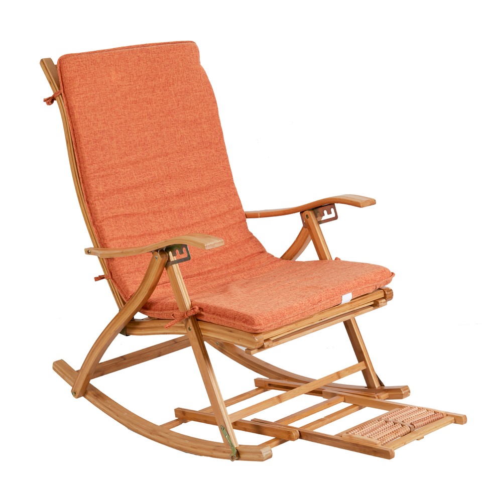 Hight Adjustable Rocking Chair Indoor Outdoor Recliner Lounger Chair ...