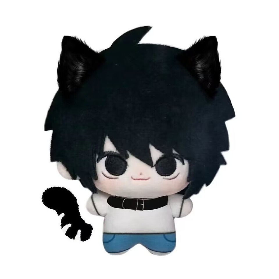 DEATH NOTE L·Lawliet Anime Plush Doll Stuffed Cosplay Keychain Pendant ...