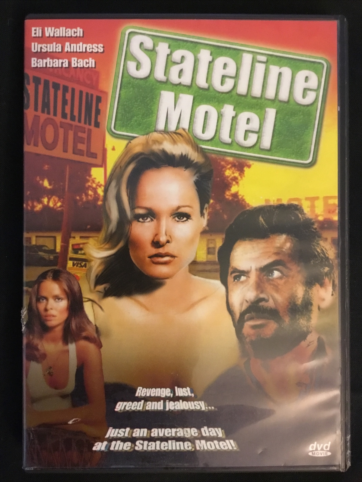 Stateline Motel (DVD, 1975) Barbara Bach, Ursula Andress, Eli Wallach ...