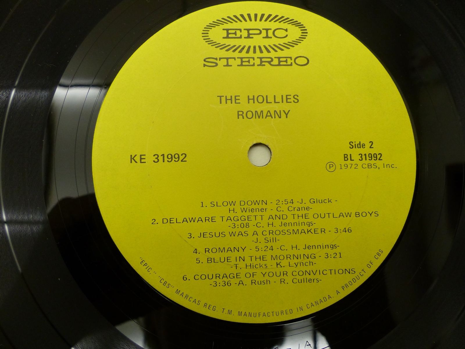 The Hollies romany - LP Record Vinyl Album 12" | eBay