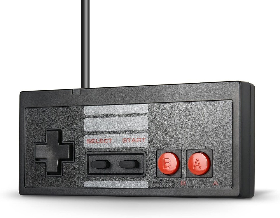 Classic Wired USB NES Game Controller Joypad For PC Windows/Mac/Linux ...