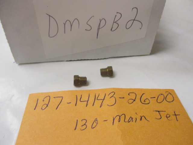 NOS Yamaha MJ2 PW80 RX50 U5 YG5 Main Jet #130 PART# 127-14143-26-00 for ...