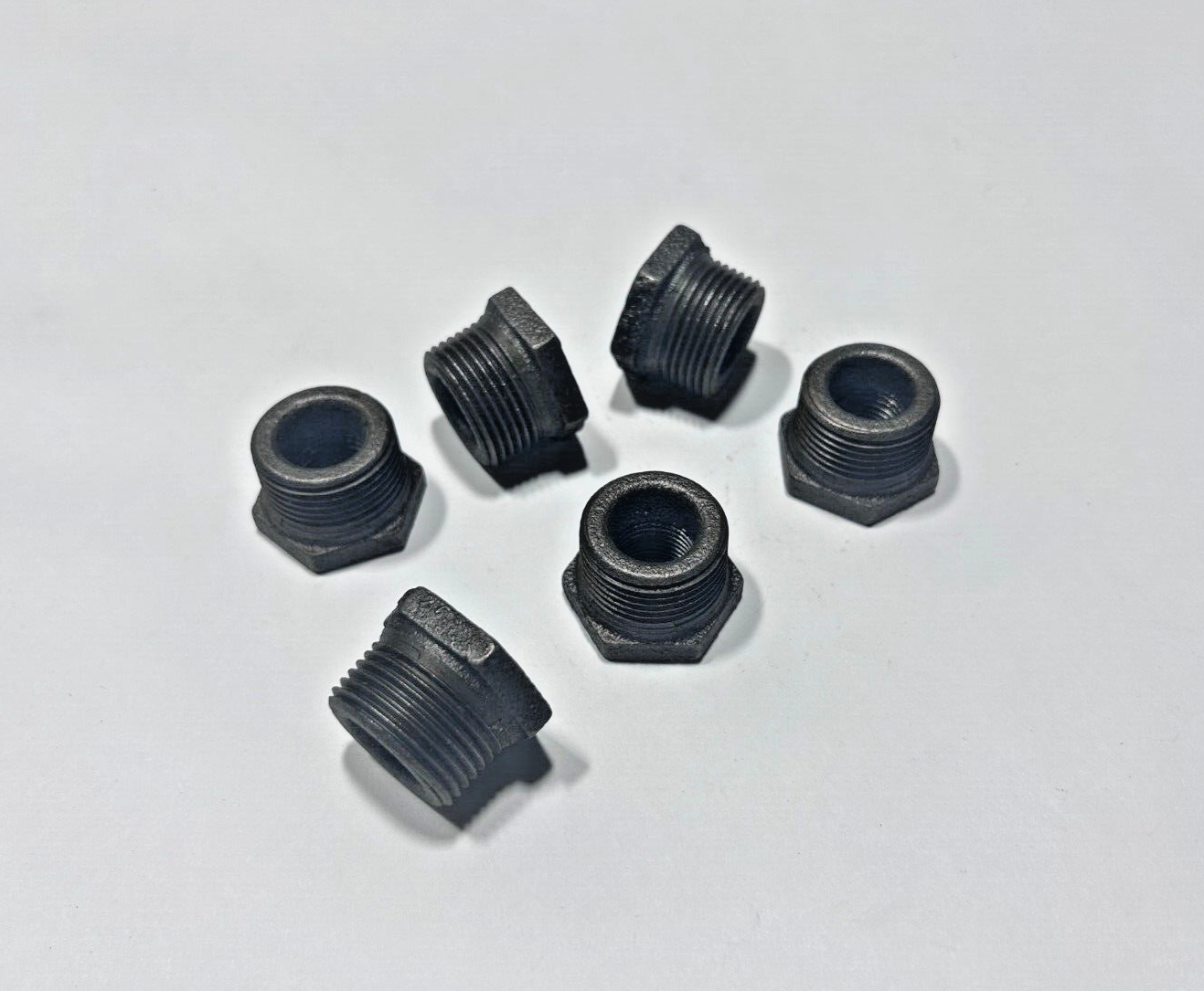 (6) WEATHERHEAD C3109x12x6 Steel Pipe BUSHING 3/4" Male NPT x 3/8 ...