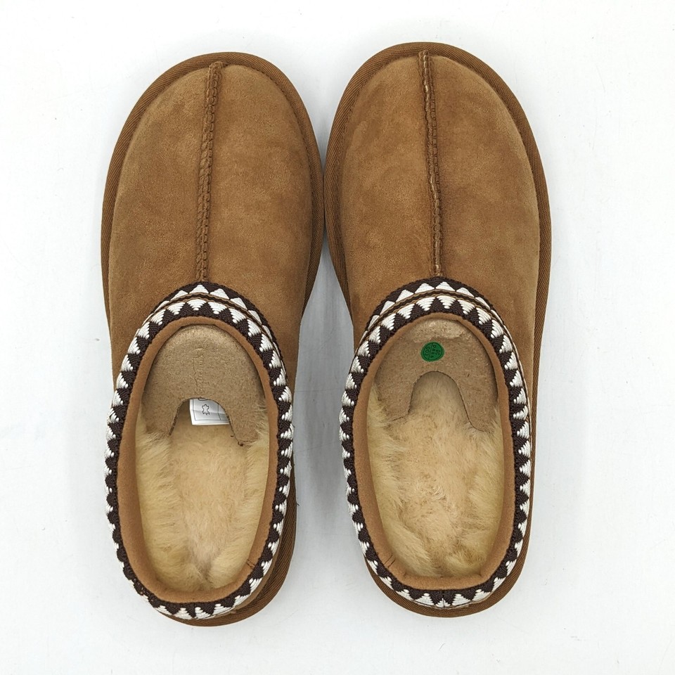 Kirkland “Unisex Shearling Slippers” Natural Comfort Genuine Sheepskin ...