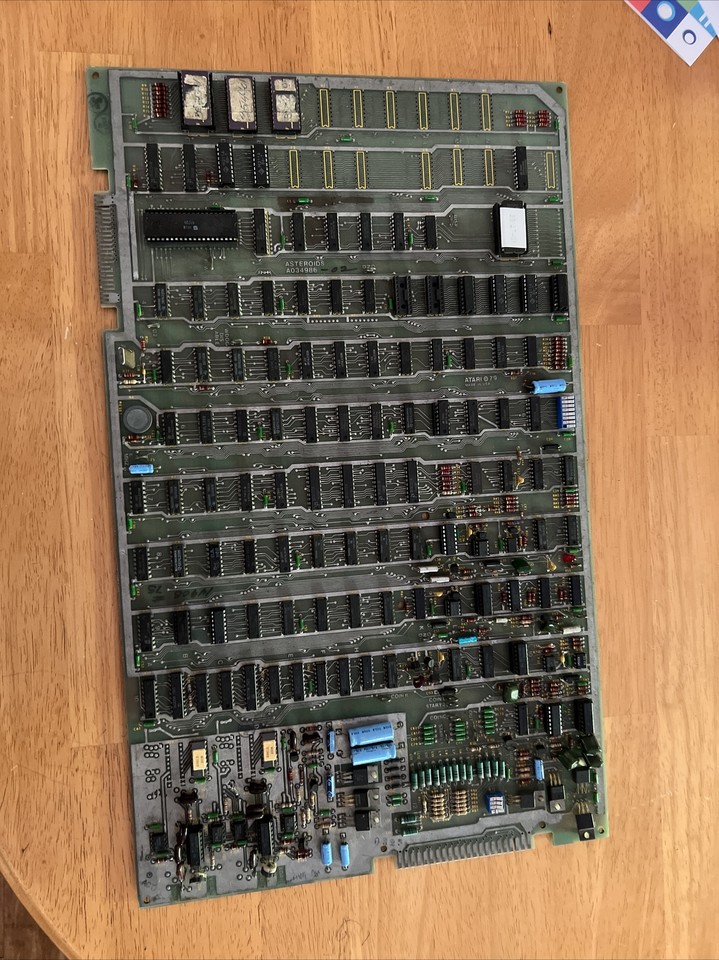 Atari Asteroids Asteroids Deluxe Arcade PCB board repair and refurbish ...