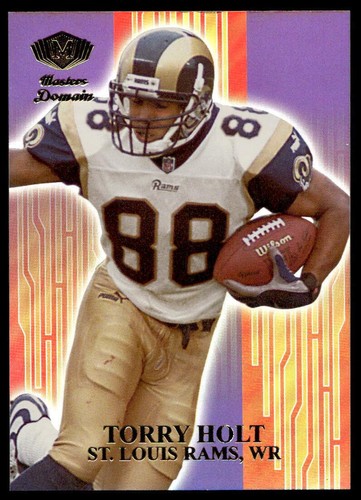 2000 Collector's Edge Masters D17 Torry Holt St. Louis Rams /5000 ...