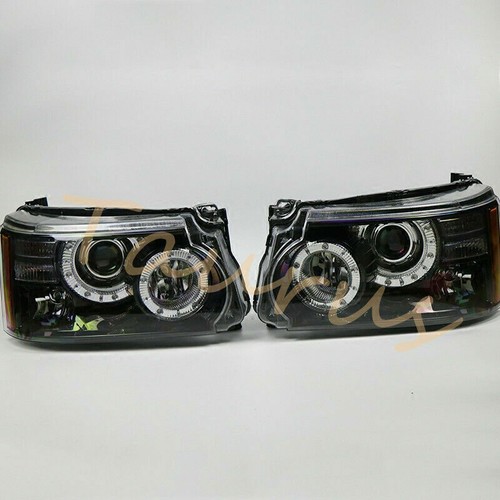 2*For Land Rover Range Rover Sport 2010-2013 Left+Right LED Headlights ...