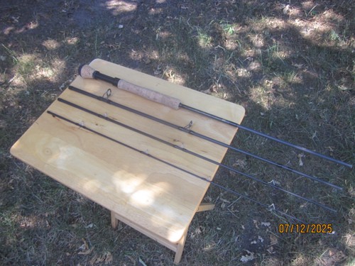 VTG GARY LOOMIS/G LOOMIS SIGNATURE IMX FR 10812 9', 4PC, 12 WT. USA FLY ...