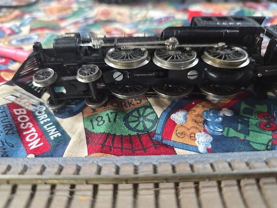 Vintage Rivarossi 1204 HO ICRR Casey Jones Steam Locomotive Used Runs ...