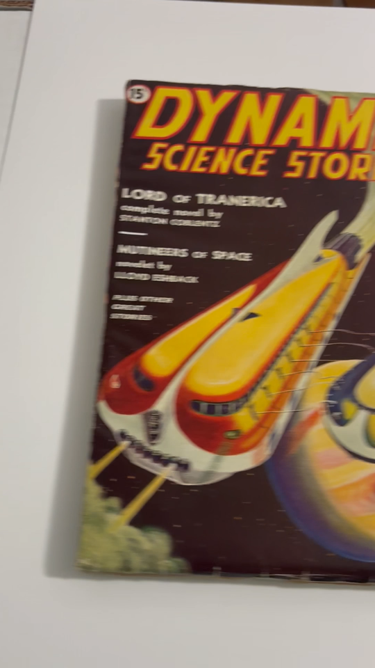 EXC COND DYNAMIC SCIENCE STORIES #1 FEB 1939 HIGHGRADE RED STAR VF NO ...