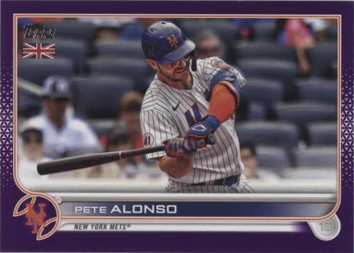 2022 Topps UK Edition - Pete Alonso #162 Purple /50 for sale online | eBay