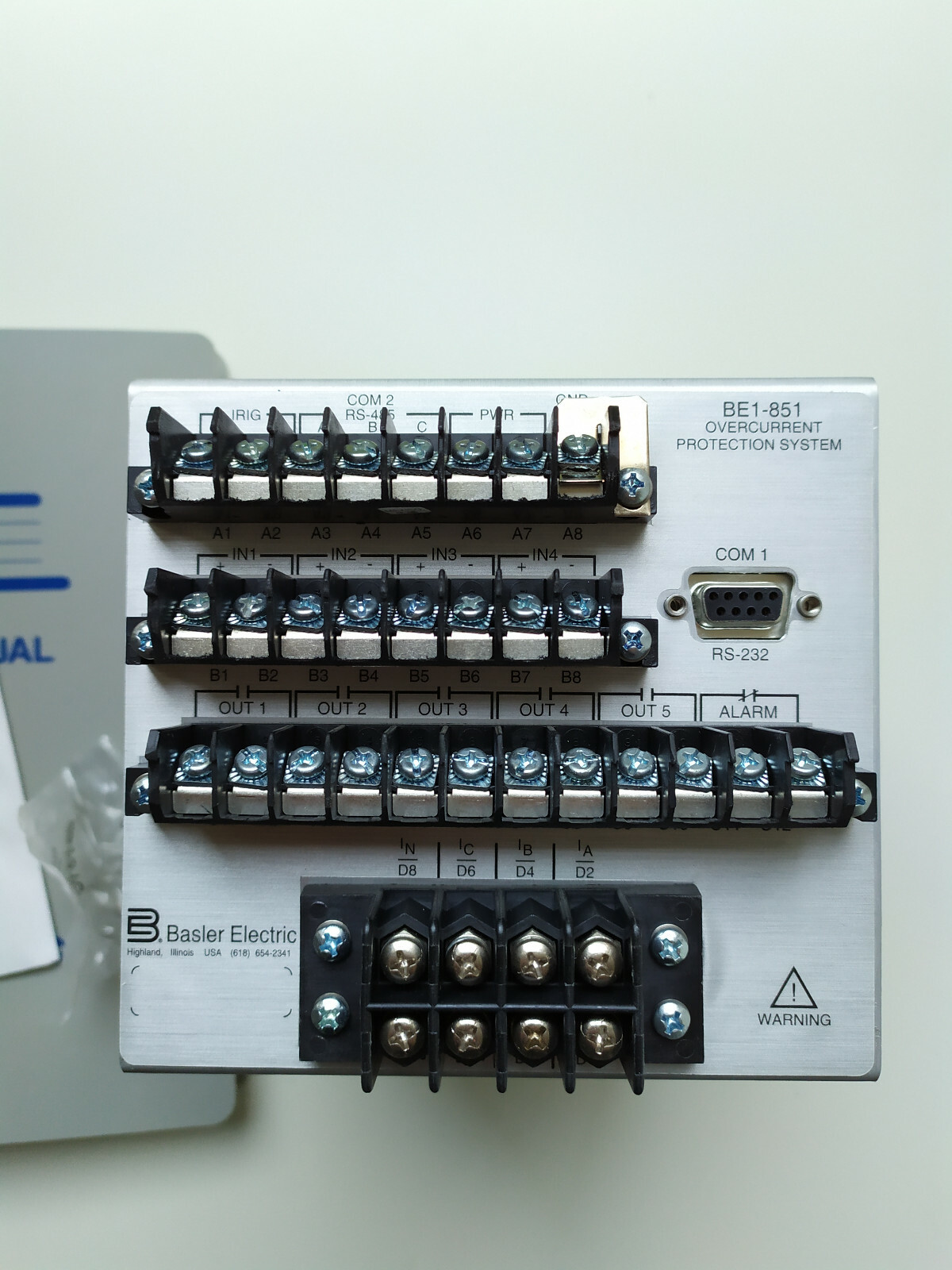Basler Electric BE1-851 Overcurrent Protection System Relay | eBay