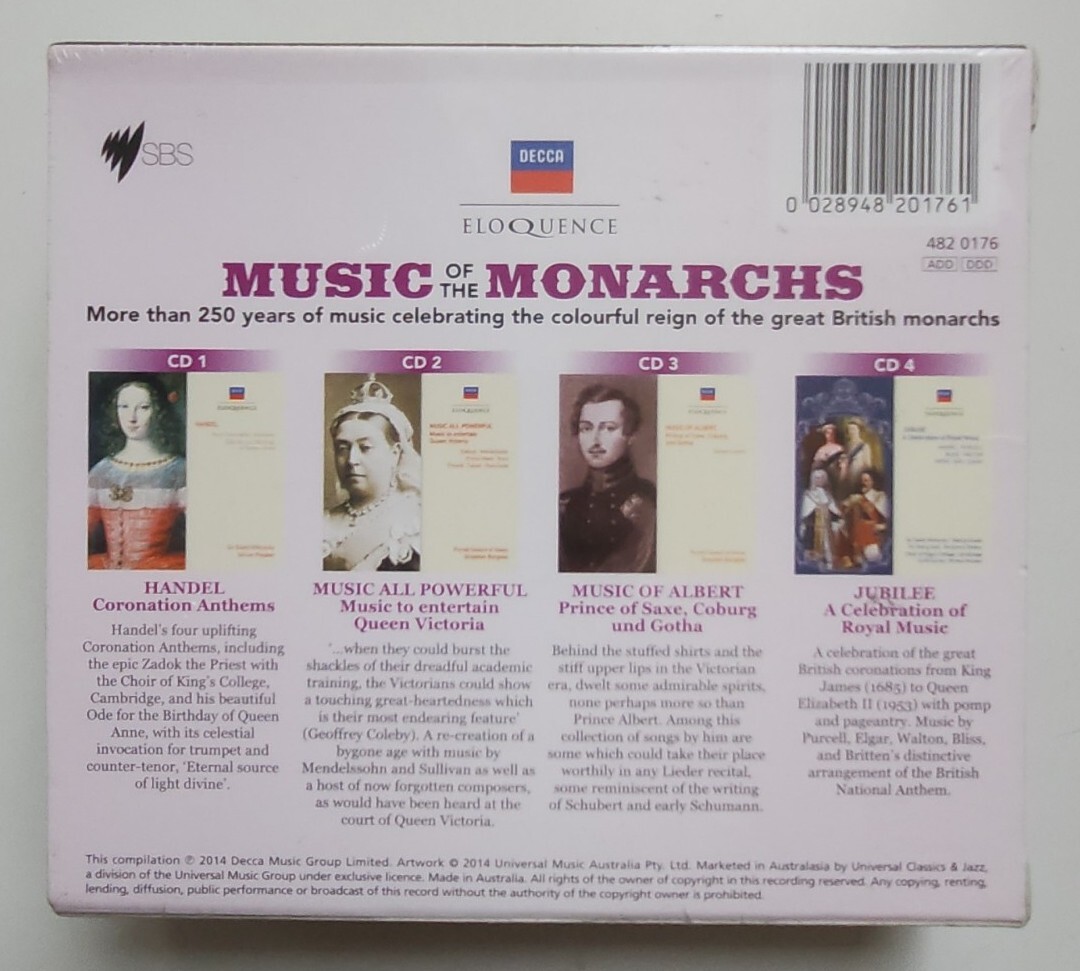 Music For Monarchs - 4 x CD Box Set 2014 NEW & SEALED 28948201761 | eBay UK
