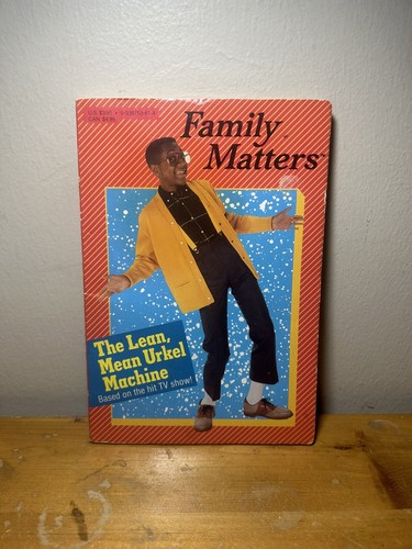Family Matters The Lean Mean Urkel Machine Book Vintage 1992 | eBay