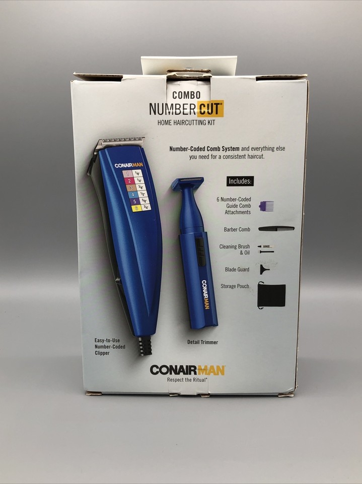 Conair Combo Number Cut Home Haircutting Clippers Kit HC315N - Brand ...